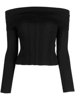 Self-portrait Ribbed Blouses