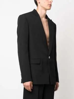 Balmain Single-breasted Wool Blazer