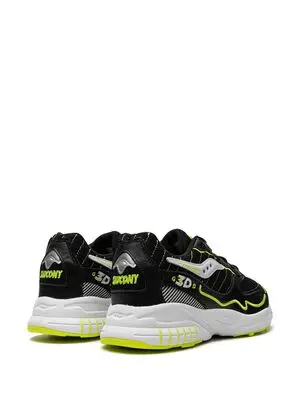 Saucony 3d Grid Hurricane Sneakers - Black