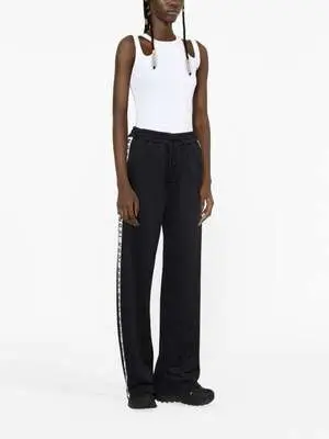 Dsquared2 Logo-tape Wide-leg Track Pants