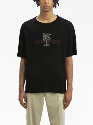Palm Angels Logo-print Short-sleeve T-shirt