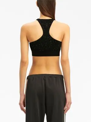 Palm Angels Soiree Logo-print Crop Top