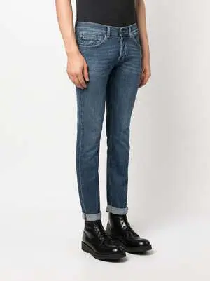 DONDUP Slim-cut Low-rise Jeans