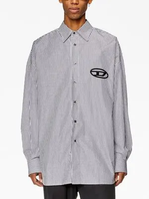 DIESEL® S-douber Logo-embroidered Shirt