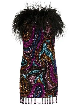 Rebecca Vallance Feathered Dresses