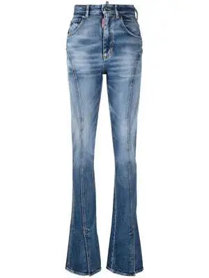 Dsquared2 High-waisted Flared Jeans
