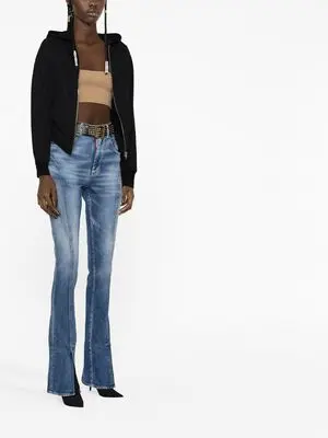Dsquared2 High-waisted Flared Jeans