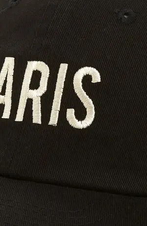 American Needle Paris Baseball Cap - Black