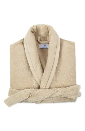 MATOUK Milagro Cotton Terry Cloth Robe - Dune