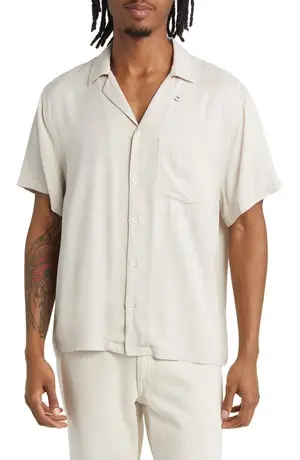ELWOOD Camp Shirt Sand