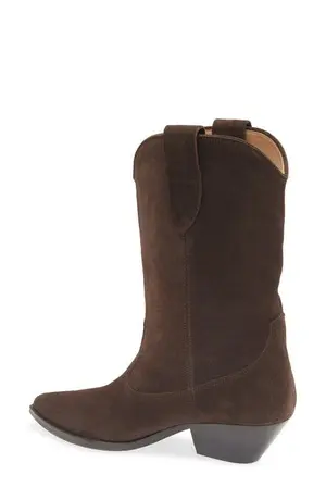 Isabel Marant Duerto Western Boots - Chocolate