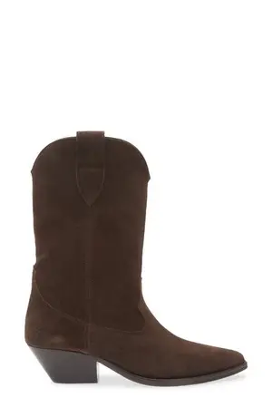 Isabel Marant Duerto Western Boots - Chocolate