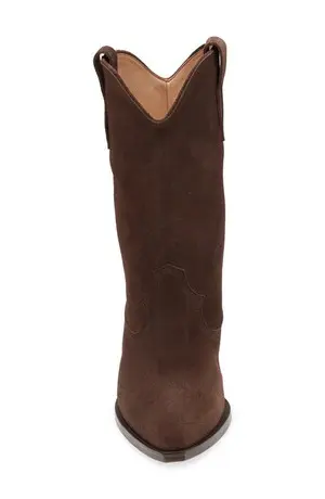 Isabel Marant Duerto Western Boots - Chocolate