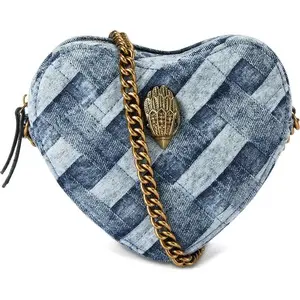 Kurt Geiger Kensington Heart Crossbody Bag - Navy