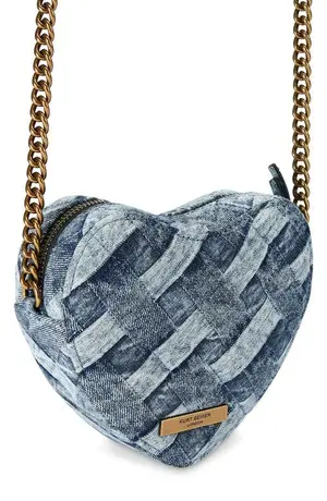 Kurt Geiger Kensington Heart Crossbody Bag - Navy
