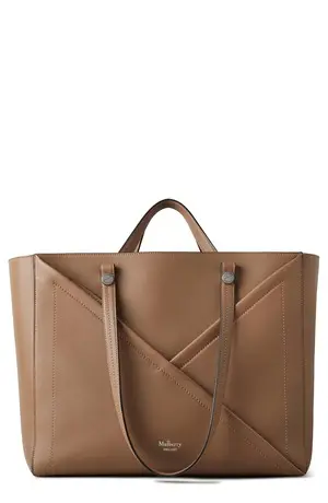 Mulberry M Double Handle Leather Tote