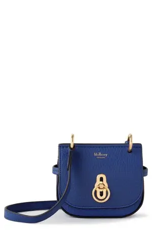 Mulberry Micro Amberley Leather Crossbody Bag