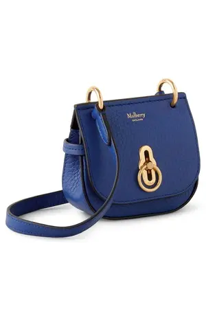 Mulberry Micro Amberley Leather Crossbody Bag