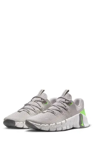 Nike Free Metcon 5 Training Shoe Light Iron Ore/ Phantom/ Green