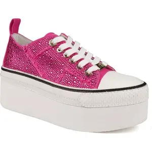 Women's Canvas Platform Sneakers