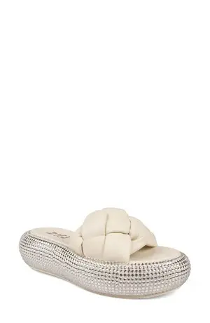 ZIGI Shappy Crystal Platform Slide Sandal