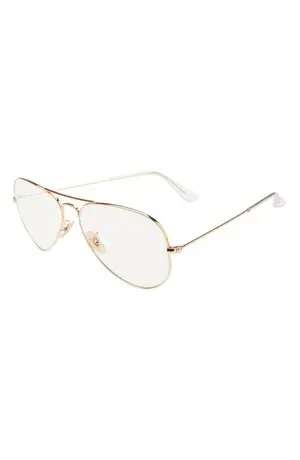 Ray-ban 58mm Aviator Everglasses