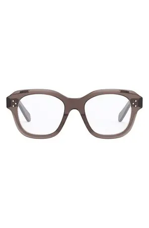 Celine 50mm Butterfly Optical Glasses Dark Brown/other