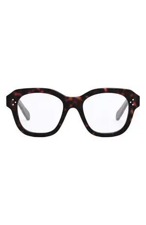 Celine 50mm Butterfly Optical Glasses Dark Havana