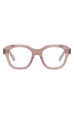 Celine 50mm Butterfly Optical Glasses Pink / Other