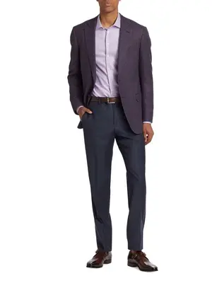 Giorgio Armani Classic Wool Trousers