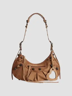 Balenciaga Le Cagole Shoulder Bag - Camel