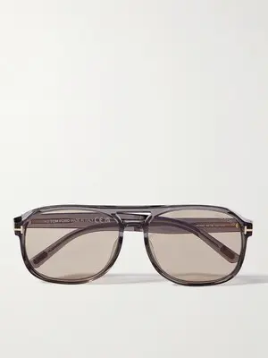 TOM FORD Aviator-style Sunglasses - Gray