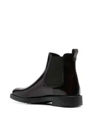 TOD'S Leather Chelsea Boots - Red