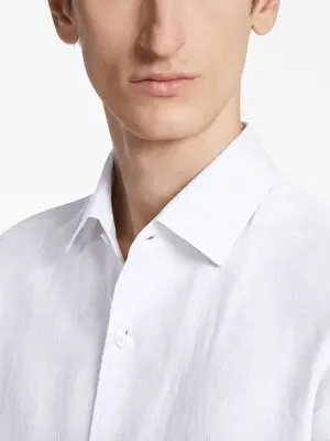 Zegna Oasi Lino Shirt - White