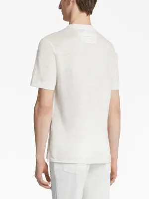 Zegna Short-sleeve Linen T-shirt