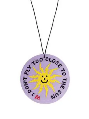 WALTER VAN BEIRENDONCK Fan Jewel Necklace - Purple