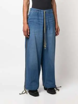GREG LAUREN Hybrid Loose-fit Jeans - Blue