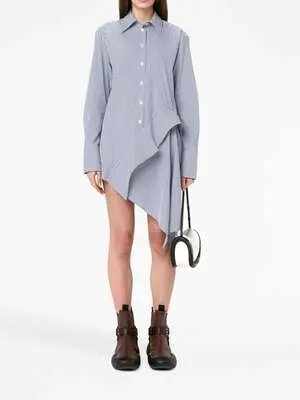JW Anderson Striped Long-sleeve Shirt - Blue