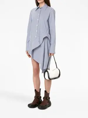 JW Anderson Striped Long-sleeve Shirt - Blue
