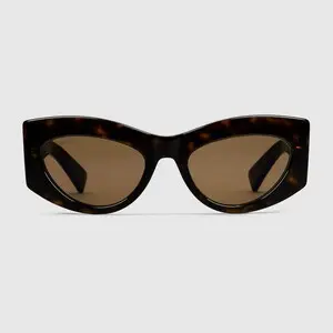 Gucci Cat-eye Frame Sunglasses - Brown