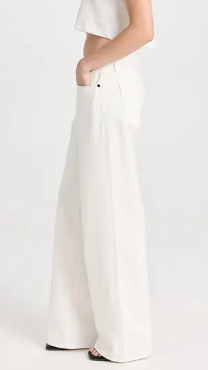 SLVRLAKE Mica Low Slung Jeans - White