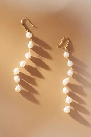 ANTHROPOLOGIE By Anthropologie Freshwater Pearl Drop Earrings