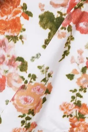 Erdem Briona Floral-print Bikini Briefs
