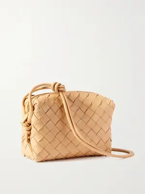 Bottega Veneta Mini Loop Crossbody Bag - Brown