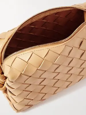Bottega Veneta Mini Loop Crossbody Bag - Brown
