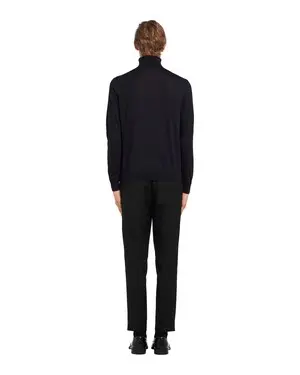 Prada Wool Turtleneck - Blue