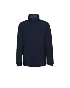 Prada Prada Technical Fabric Blouson Jacket Blue