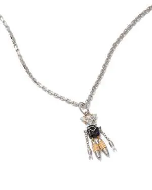 Prada Robot Jewels Pendant Necklace