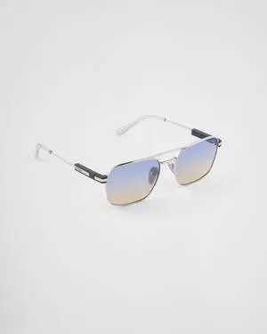 Prada Sunglasses With Metal Frame