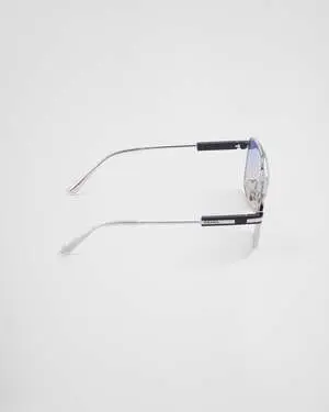 Prada Sunglasses With Metal Frame